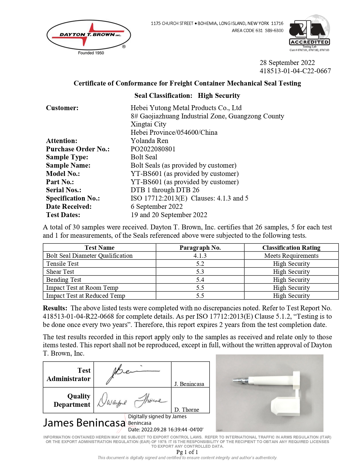 Sellos de Botella para Contenedores | Envío Gratis