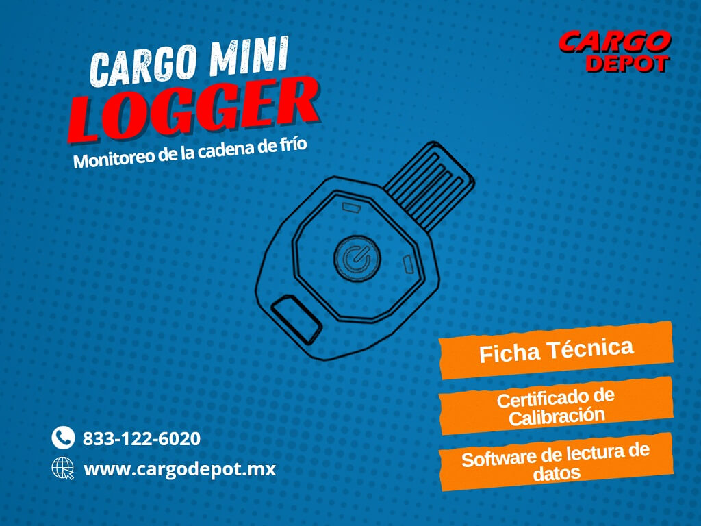 Cargo Mini Logger - Registrador de Temperatura Económico