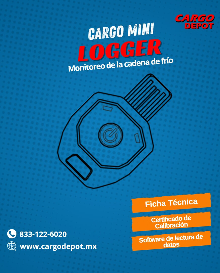 Cargo Mini Logger - Registrador de Temperatura Económico